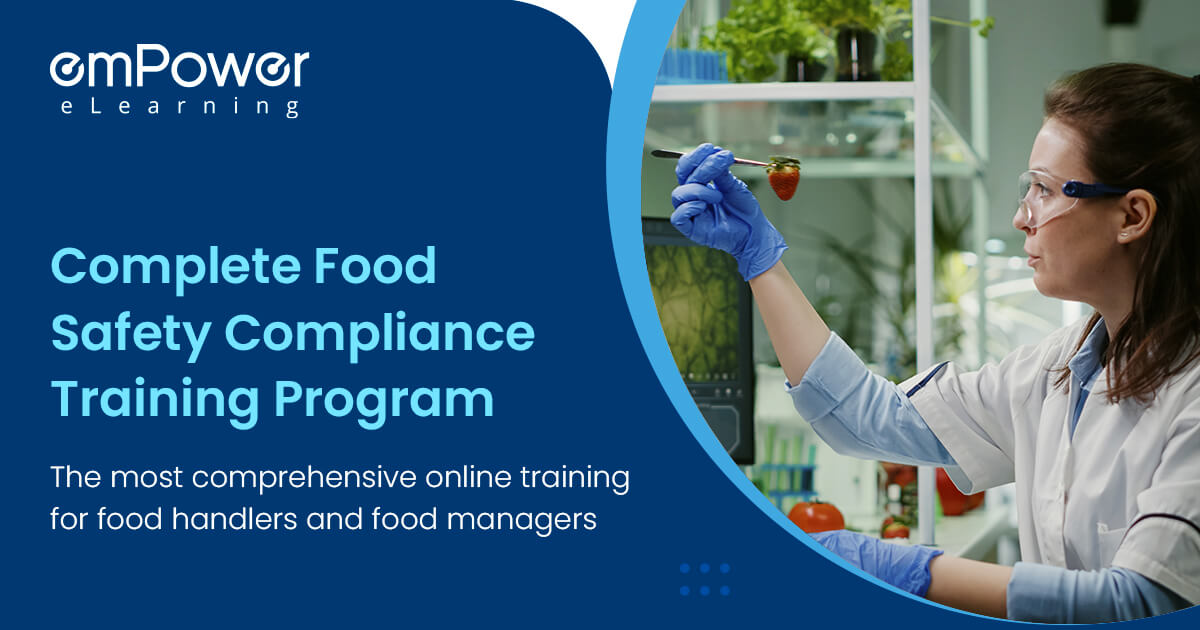 Food Safety LMS & Compliance modules with Certificate | emPower eLearning